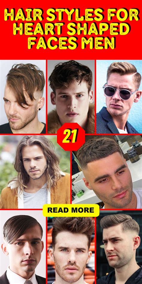 Best Hair Styles For Heart Shaped Faces Men Flattering Cuts And Tips