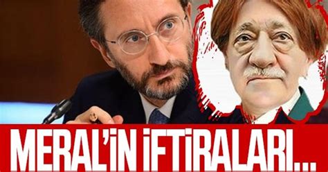 Son Dakika Cumhurbaşkanlığı İletişim Başkanı Fahrettin Altundan Meral