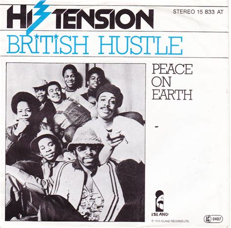 Hi Tension British Hustle Vinyl 7 45 Rpm Single 1978