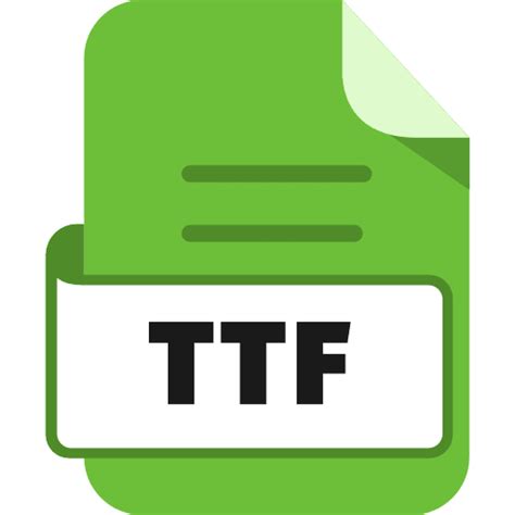 File Ttf Color Green Icon Svg Vector And Png Free Download Uxwing