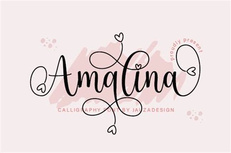 Amalina Font Fonts U