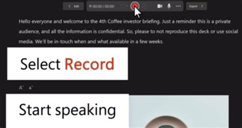 How To Record A PowerPoint Presentation As A Video With Audio And Narration