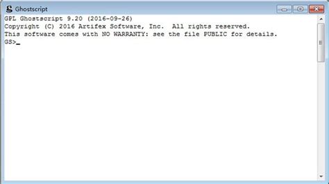 Postscript解释器gpl Ghostscript】postscript解释器gpl Ghostscript 920 官方版 Zol软件下载