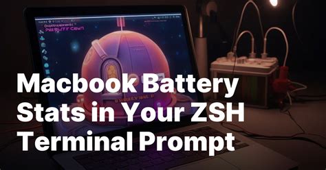 Macbook Battery Stats In Your Zsh Terminal Prompt Derrickblarg
