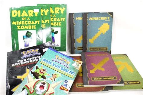 Collection Of Books Diary Of A Minecraft Zombie Herobrine Books An