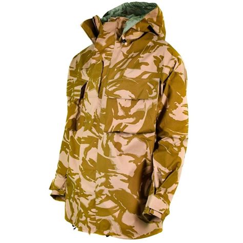 Desert Field Jacket Genuine British Army Combat Jacket Desert Camo Mvp