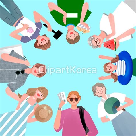 일러스트 클립아트코리아 통로이미지주