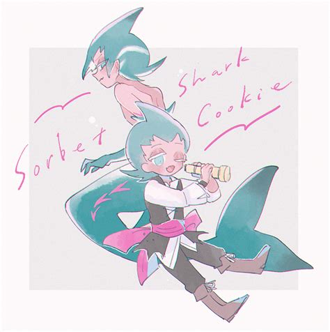 Sorbet Shark Cookie Cookie Run Drawn By Mamimumemo Danbooru