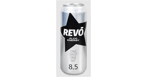 Кипить Упаковку Revo Alco Energy 8.5% 0.5 л в интернет-магазине АртДринк