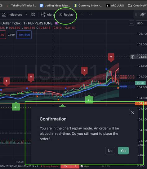 Im Getting This Annoying Confirmation Replay Mode Popup Now Whenever I Try To Enter A Trade