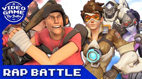 Overwatch Vs Team Fortress 2 Video Game Rap Battle YouTube