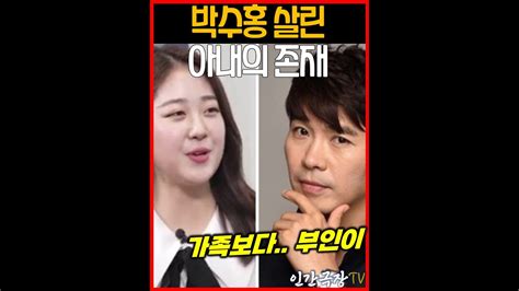 박수홍 살린 아내의 눈물과 한마디 Shorts Youtube