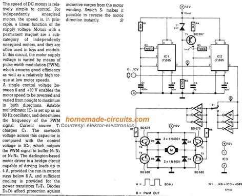 Understanding The Basics Of A Motor Controller Circuit Diagram