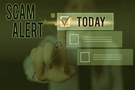 概念意指警告某个人密谋或欺诈行为时会发现任何异常情况scam高清图片下载 正版图片503765616 摄图网