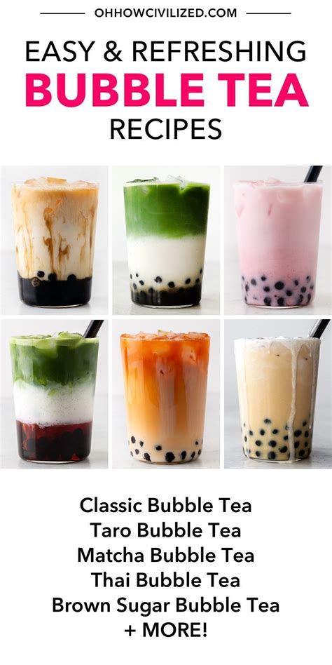 17 Best Bubble Tea Recipes Artofit