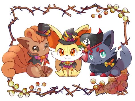 Zorua And Fennekin