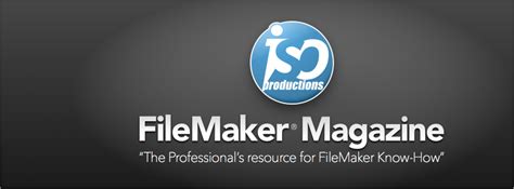 Iso Filemaker Magazine Home