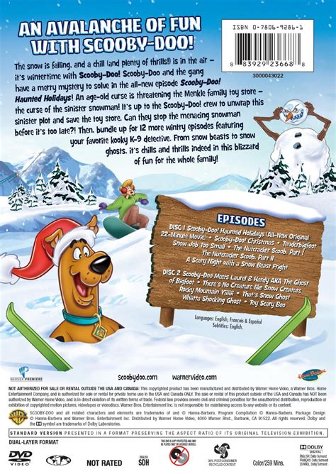 Scooby Doo 13 Spooky Tales Holiday Chills And Thrills Scoobypedia