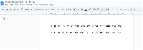 How To Do Roman Numerals In Google Docs Easily November Tech Backend
