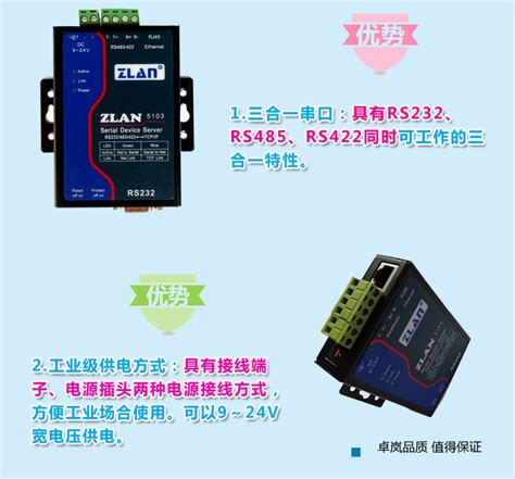Купить 【zlan】 Серийный порт служба Инструмент Rs232 485 422 Передача в Ethernet Tcp Communice