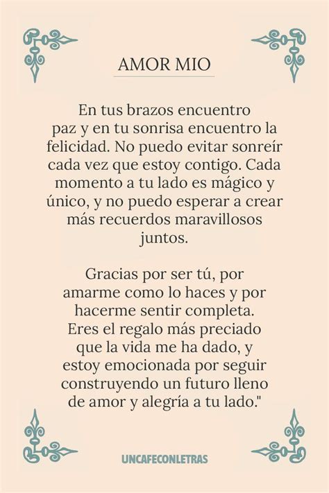 Cartas De Amor Cortas Para Mi Novio