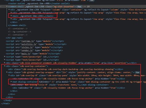 No Main Landmark When Mat Dialog Is Open · Issue 22656 · Angularcomponents · Github