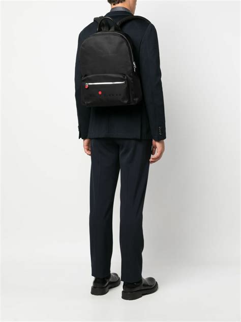 KITON - Logo Nylon Backpack Kiton