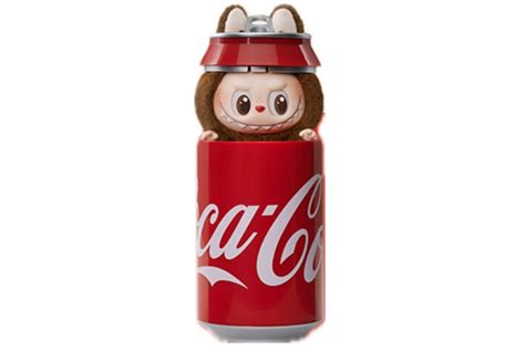 Pupazzo In Vinile Pop Mart Labubu The Monsters Coca Cola Series