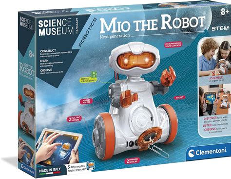 Clementoni Science Museum Mio The Robot Multi Coloured For 8 Years