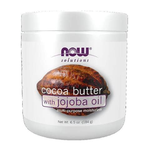 NOW FOODS Масло Какао + Жожоба Soft Cocoa Butter 184 г купить на OZON ...