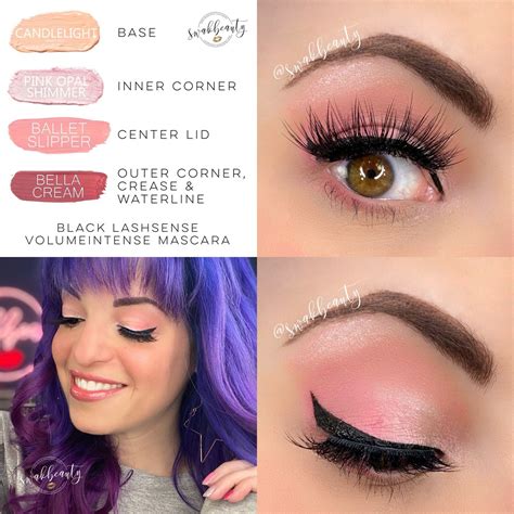 Roxy Rosé Pink Shadowsense® Look Senegence Shadowsense Senegence