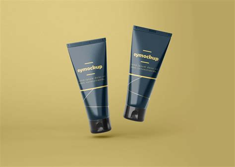 Free Tooth Paste Tube Mockup Eymockup