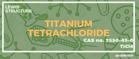 What Is The Lewis Structure Of Titanium Tetrachloride
