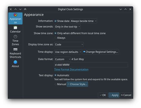 i cant remove this in the date time of the kde digital clock kde