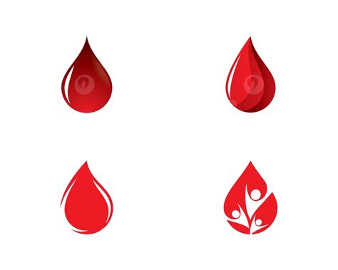 Ikon Vektor Darah Garis Merah Yang Dapat Diedit Vektor Merah Dapat