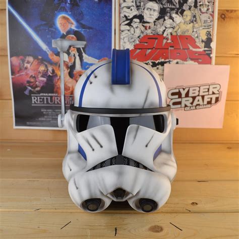 Arc Trooper Echo Helmet For Cosplay Clone Trooper Helmet Wearable Star Wars Clone Cosplay Helmet