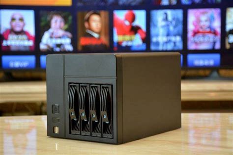 New Four Disk NAS Chassis Mute Design Supports ITX Motherboard K Snail Star Chassis Black