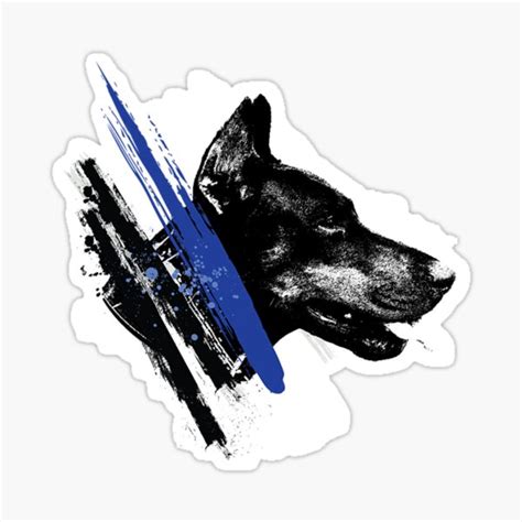 K9 Dog Police Officer German Shepherd Apparel Thin Blue Line T