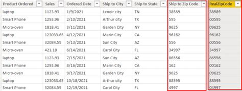Power BI Zip Code Starting With 0 SharePoint Microsoft Power Platform Tutorials SPGuides