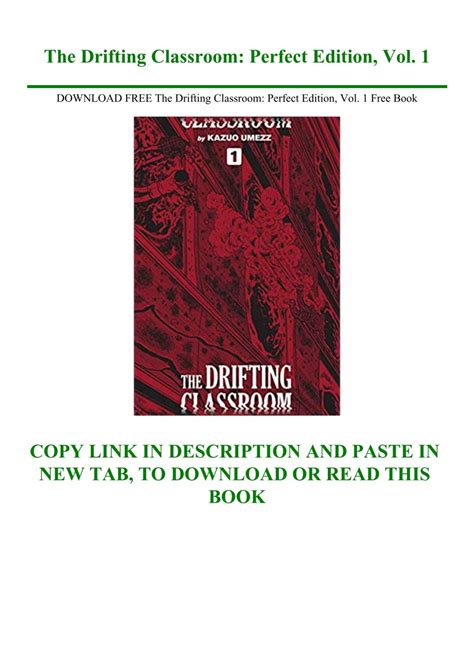 Download Free The Drifting Classroom Perfect Edition Vol 1 Free Book