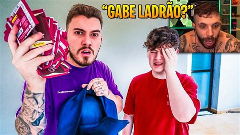 O GABRIEL CAETANO QUE R0UB0U TASPIO REAGE a Meu Irmão R0ubou
