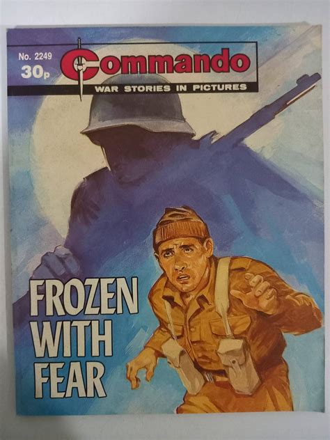 Commando Comic No 2249 Frozen With Fear Letsgocommando
