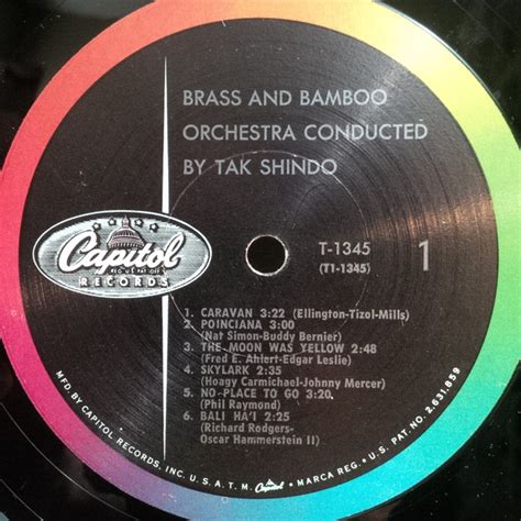 Tak Shindo ‎ Brass And Bamboo
