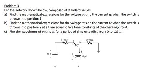 Solved Problem 3 For The Network Shown Below Composed Of Chegg Com