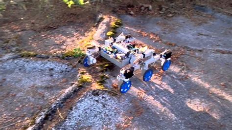 Rocker Bogie Rover Outdoor Testing Picaxe 28x2 Robot Elettronica