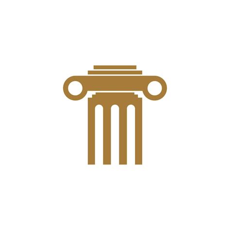 Premium Vector Column Logo Vector Template Element Symbol Design