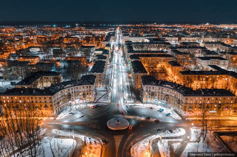 Северодвинск с высоты — центр атомного судостроения России: gelio ...