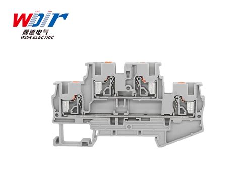 Double Level Terminal Block 4mm Connector And Machinery Part