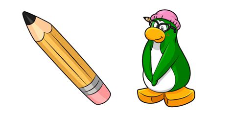 Club Penguin Aunt Arctic Cursor Custom Cursor