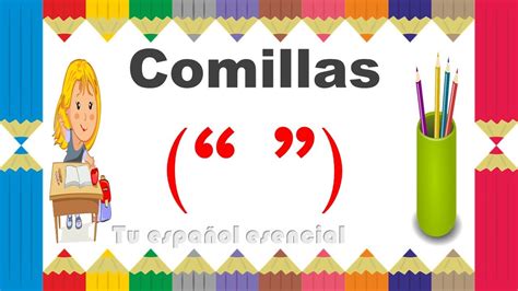 Animado Poderoso Hola reglas de las comillas y ejemplos Evaluación haz